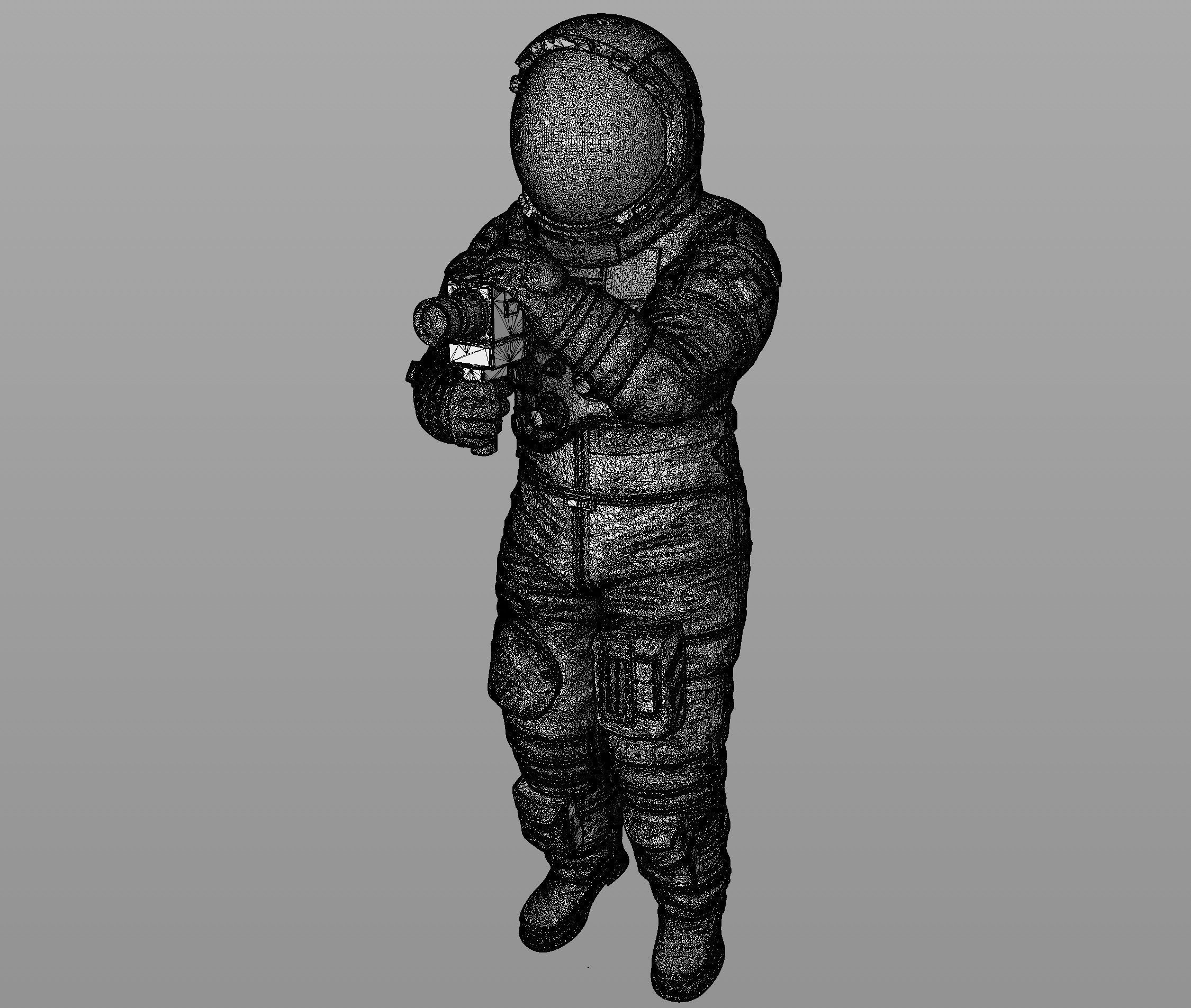 Apollo Astronauts Orbital EVA 3D model 3D printable | CGTrader