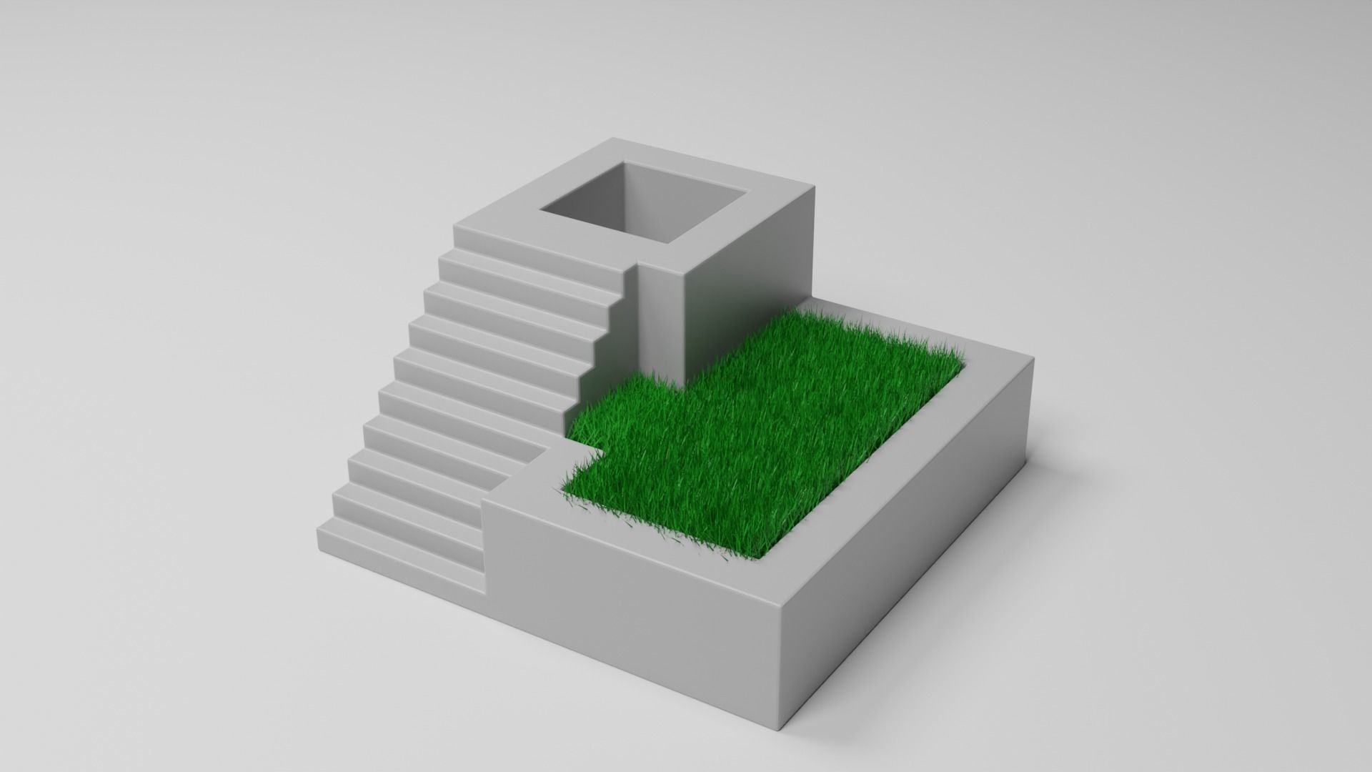 Mini garden free 3D model 3D printable | CGTrader