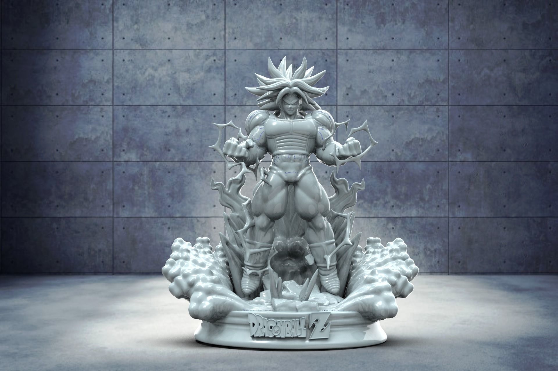 TRUNKS STRONG 3D model | CGTrader