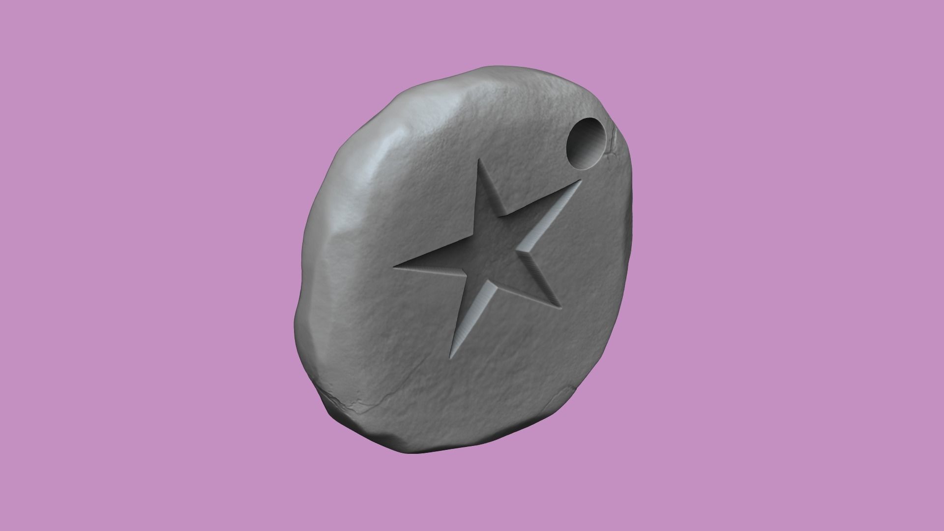 Astral Rune - Runescape - STL Keychain 3D model 3D printable | CGTrader