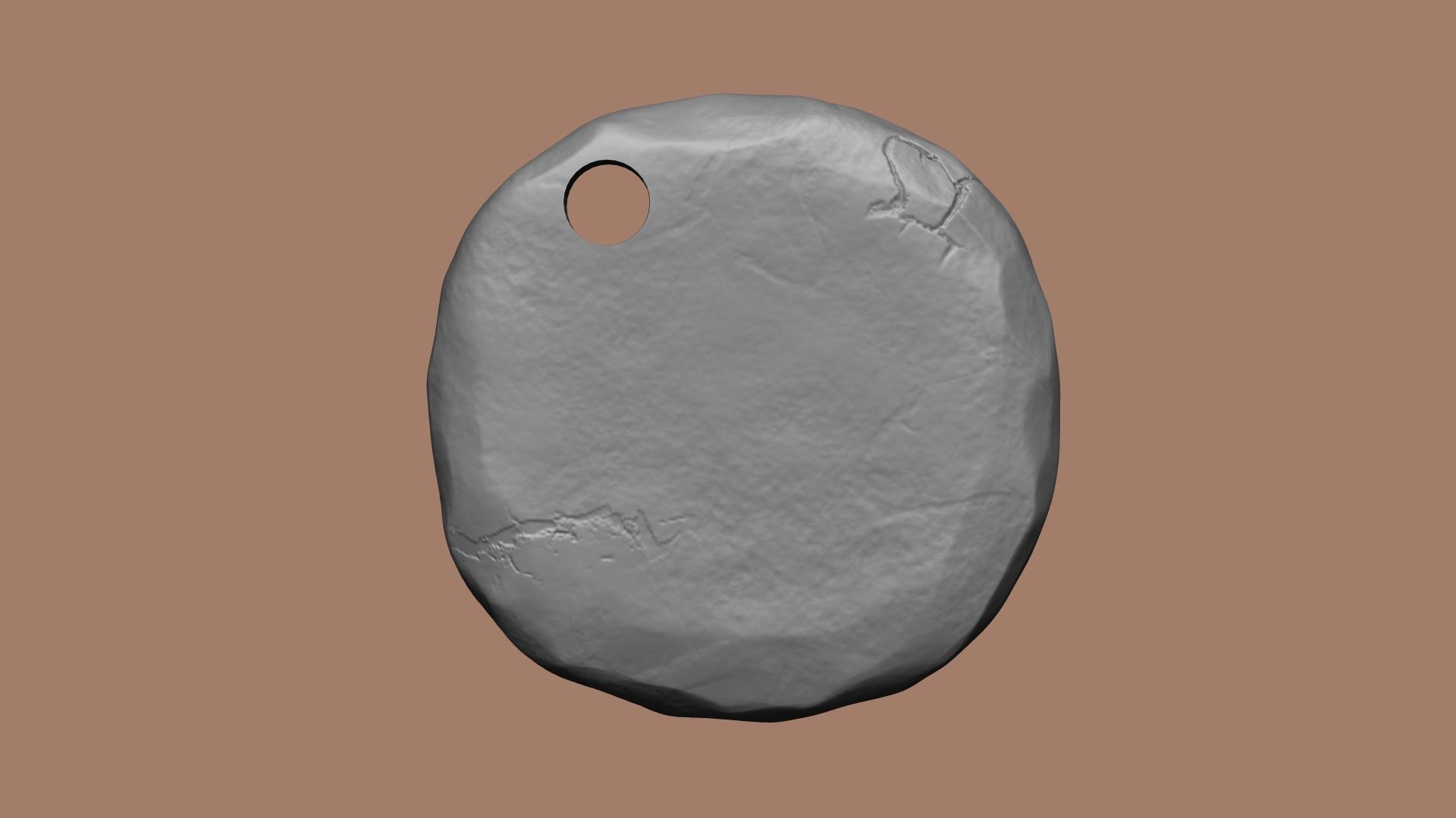 Earth Rune - Runescape - STL Keychain free 3D model 3D printable | CGTrader