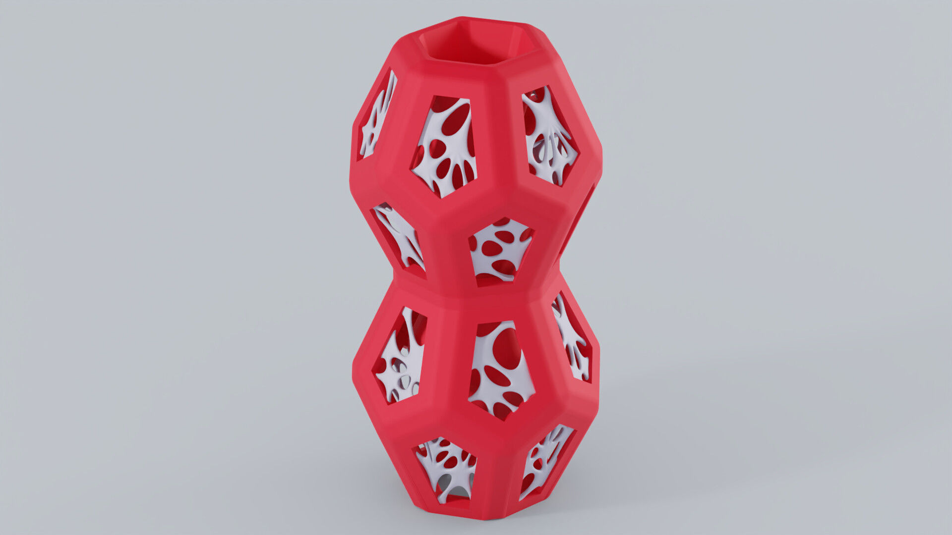 Hexa-Penta Flower Vase 3D model 3D printable | CGTrader