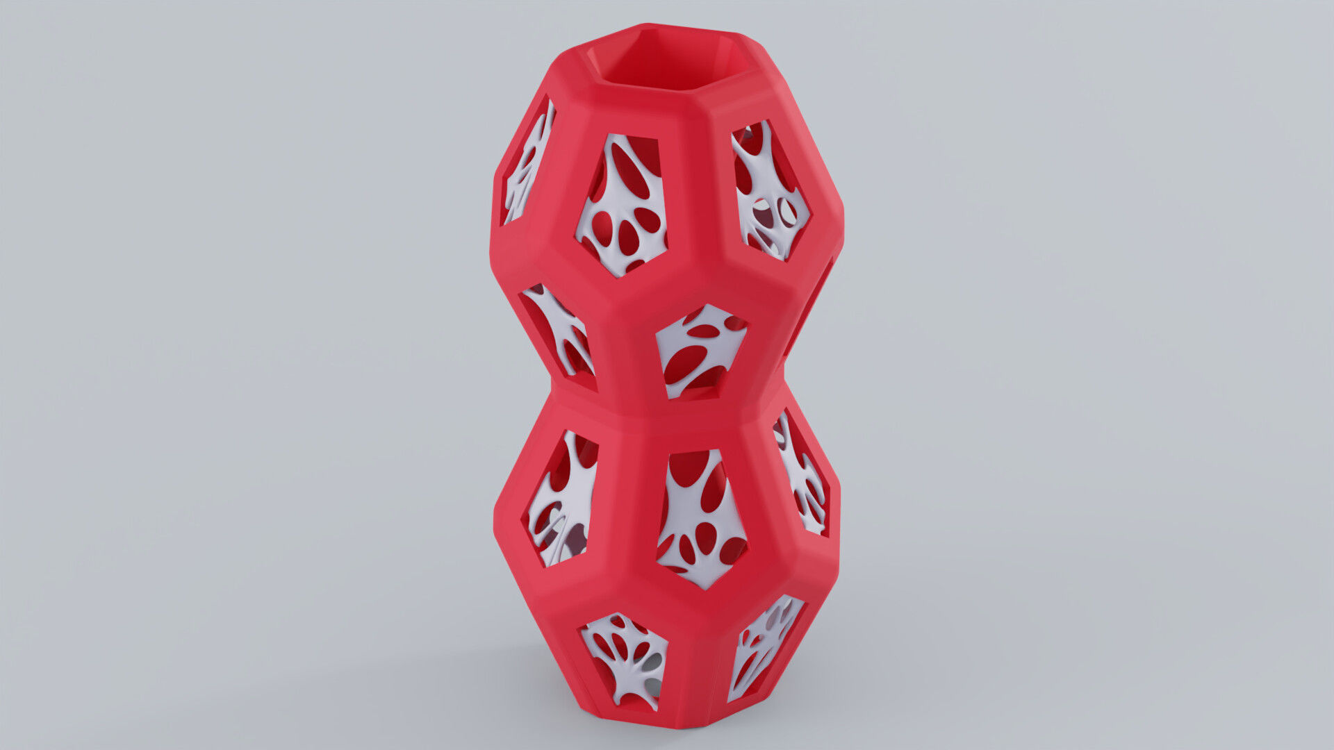 Hexa-Penta Flower Vase 3D model 3D printable | CGTrader