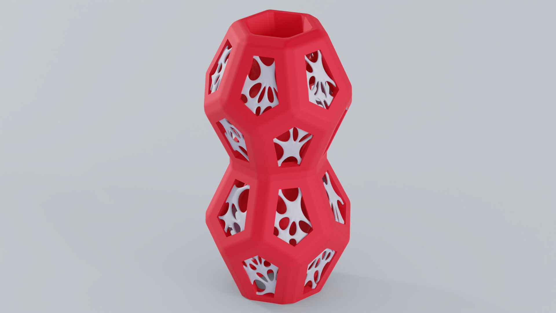 Hexa-Penta Flower Vase 3D model 3D printable | CGTrader
