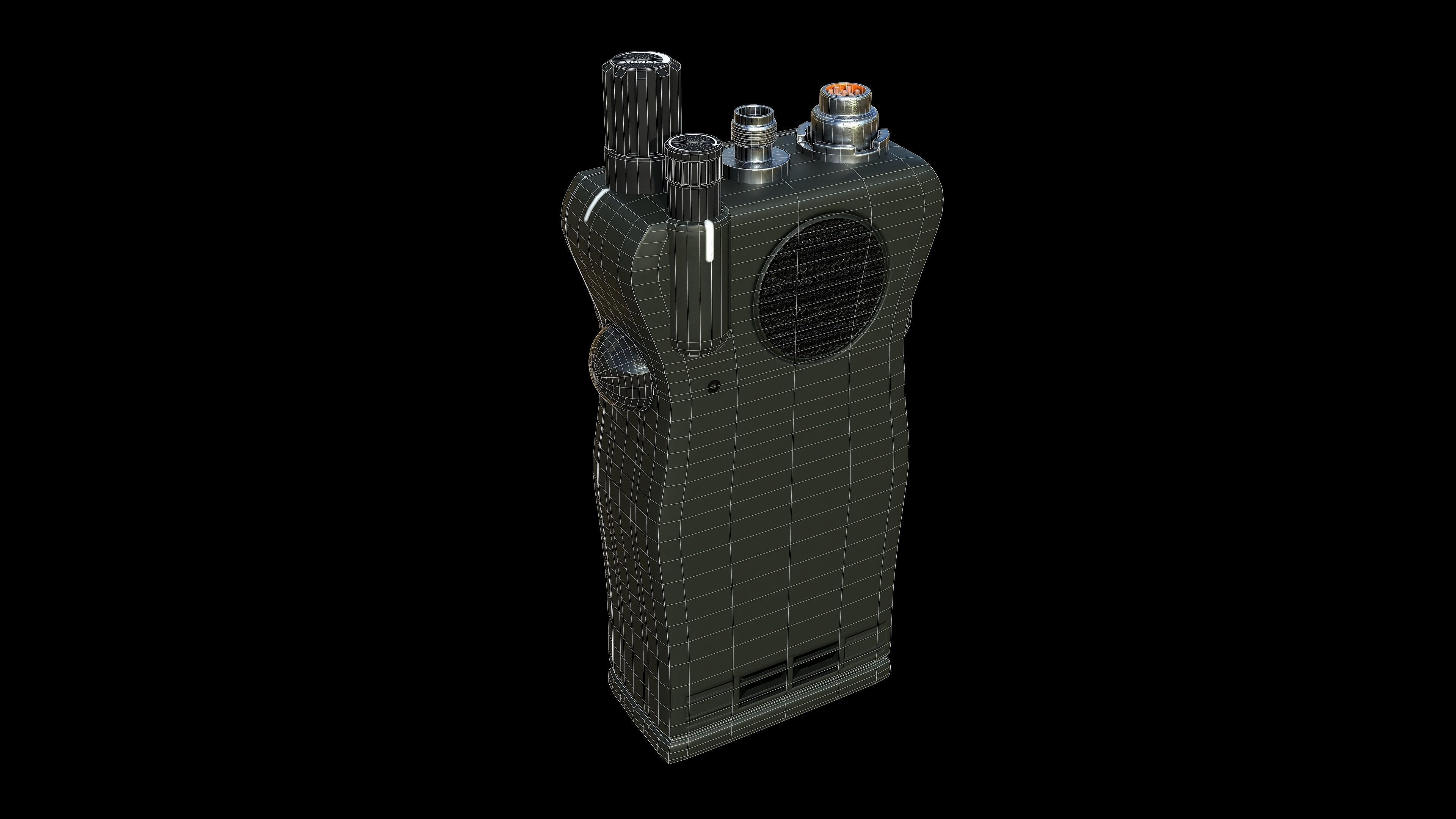 3D model Military Tactical Radio PBR VR / AR / low-poly | CGTrader