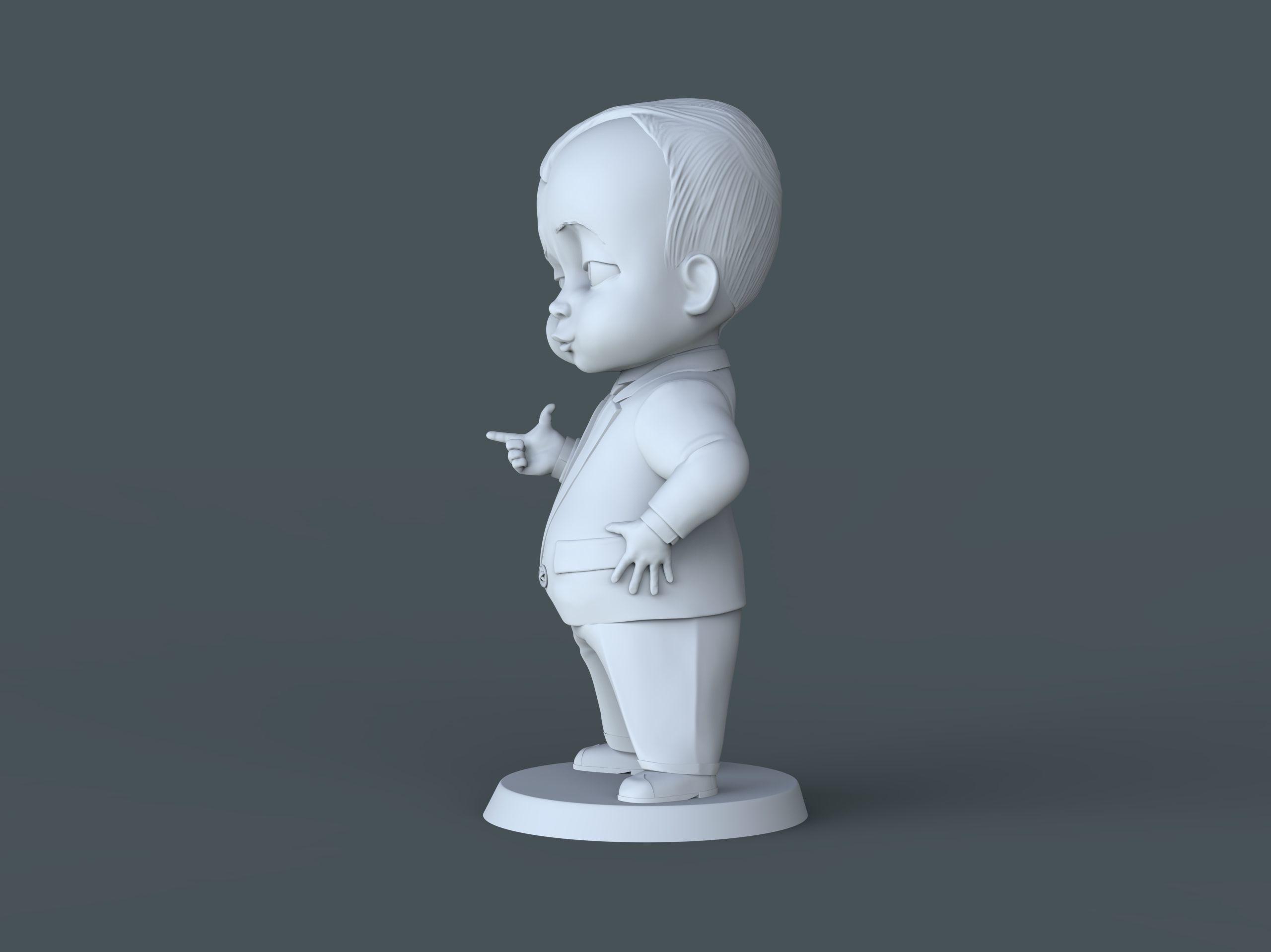 Boss Baby 3D print model 2 3D model 3D printable | CGTrader