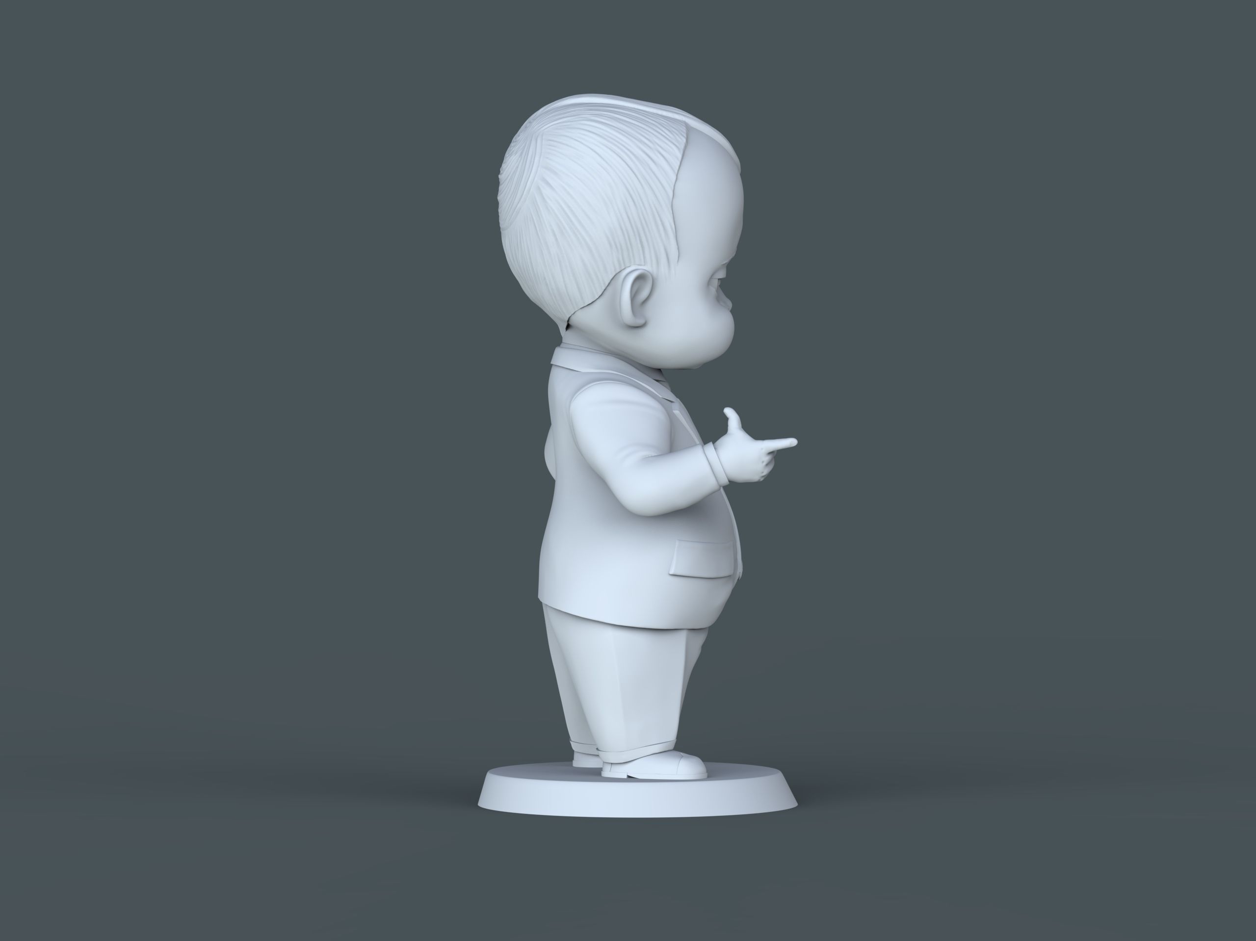 Boss Baby 3D print model 2 3D model 3D printable | CGTrader