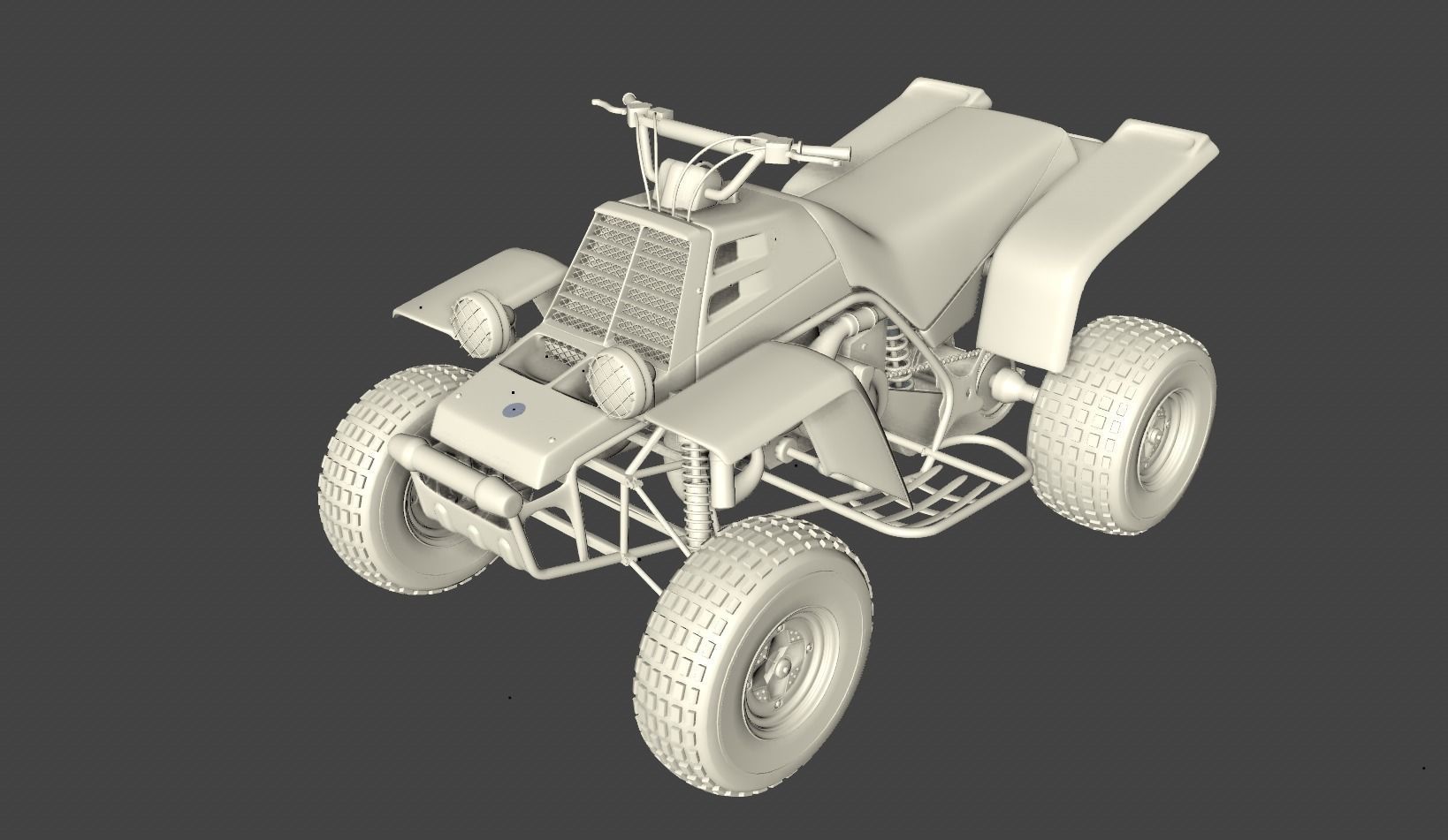 YAMAHA BANSHEE 1987 3D model | CGTrader