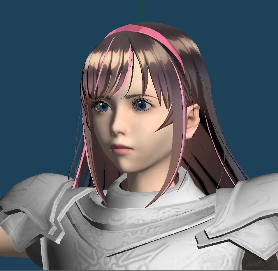 Unity Humanoid Model Female 034 free 3D model animated rigged | CGTrader