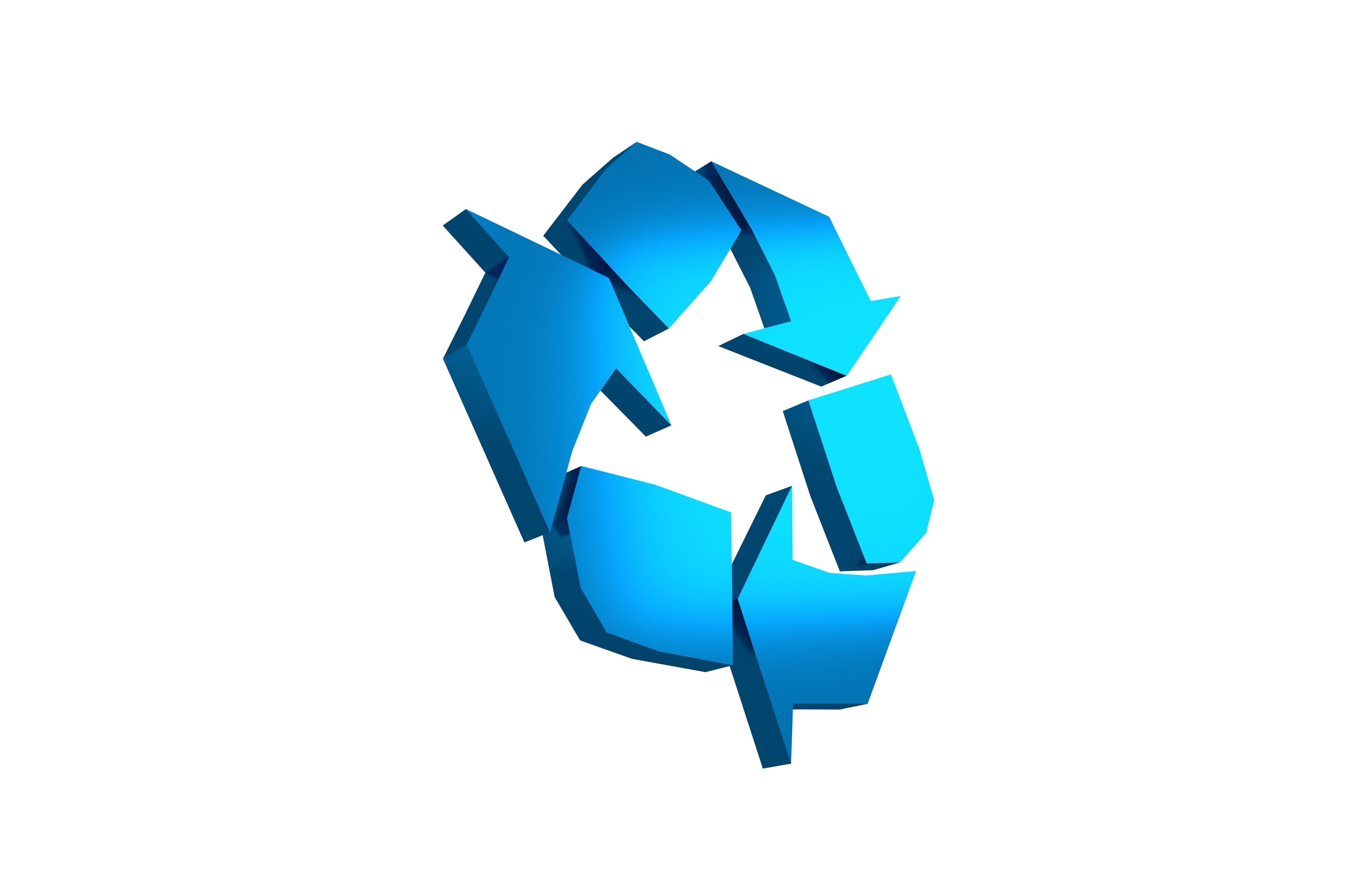 3D model Recycle Symbols v1 011 VR / AR / low-poly | CGTrader