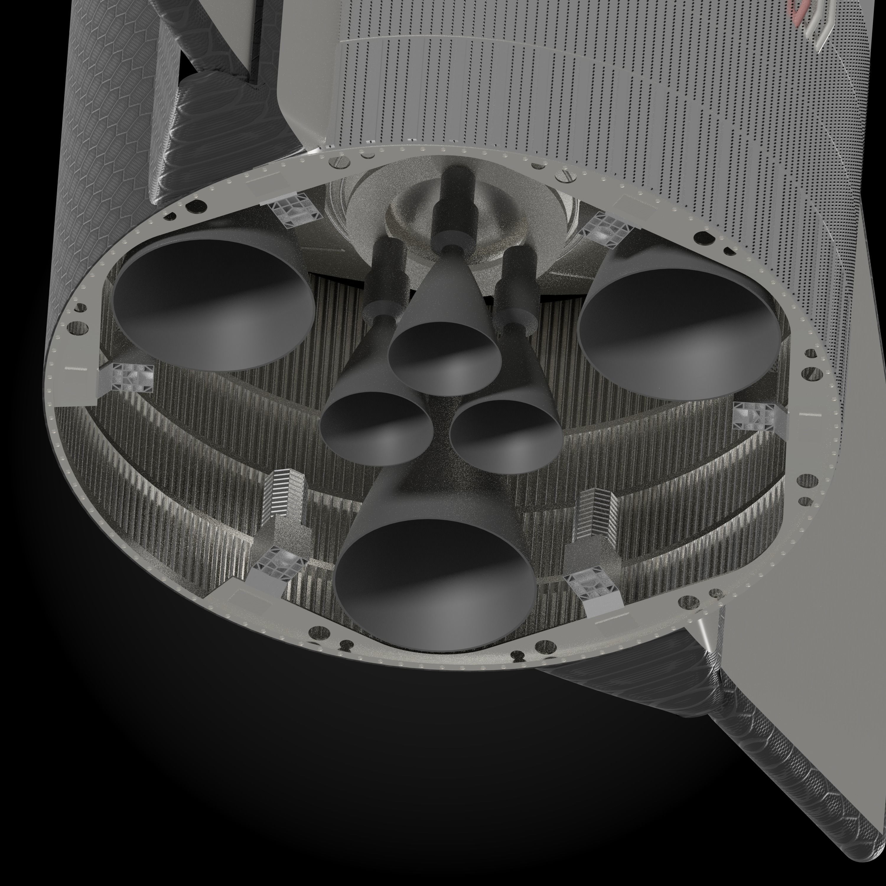 SpaceX Starship rocket 3D model | CGTrader