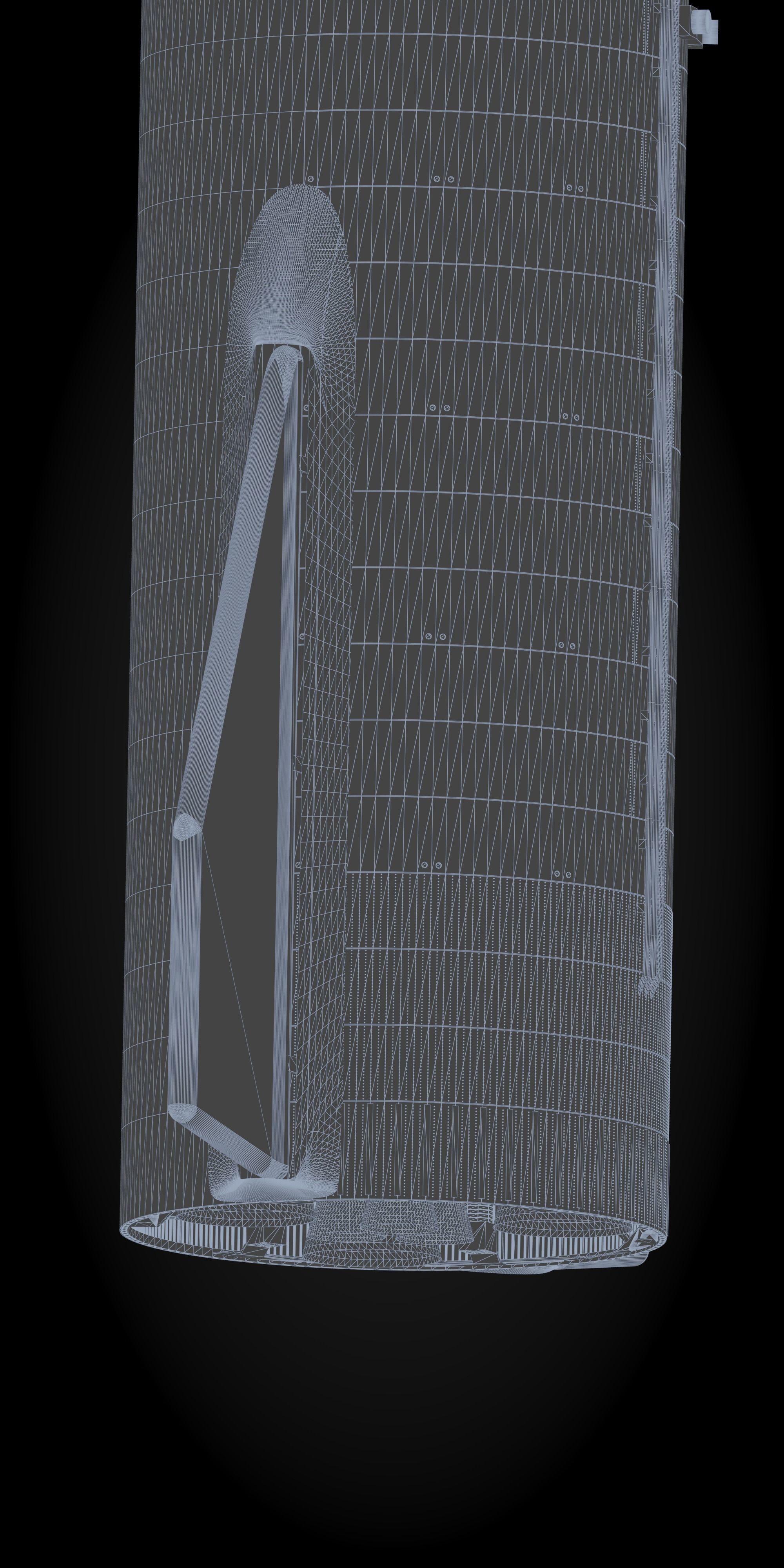 SpaceX Starship rocket 3D model | CGTrader