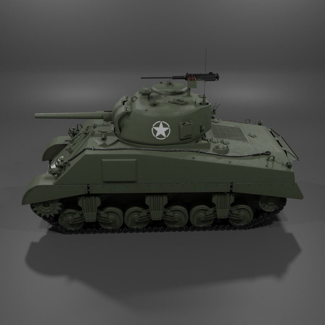 Sherman Pack free 3D model | CGTrader