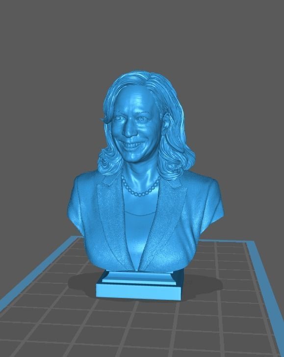 Kamala Harris 3D model 3D printable | CGTrader