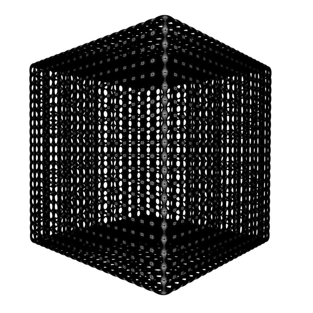 Abstract Geometric Cube 3D model | CGTrader