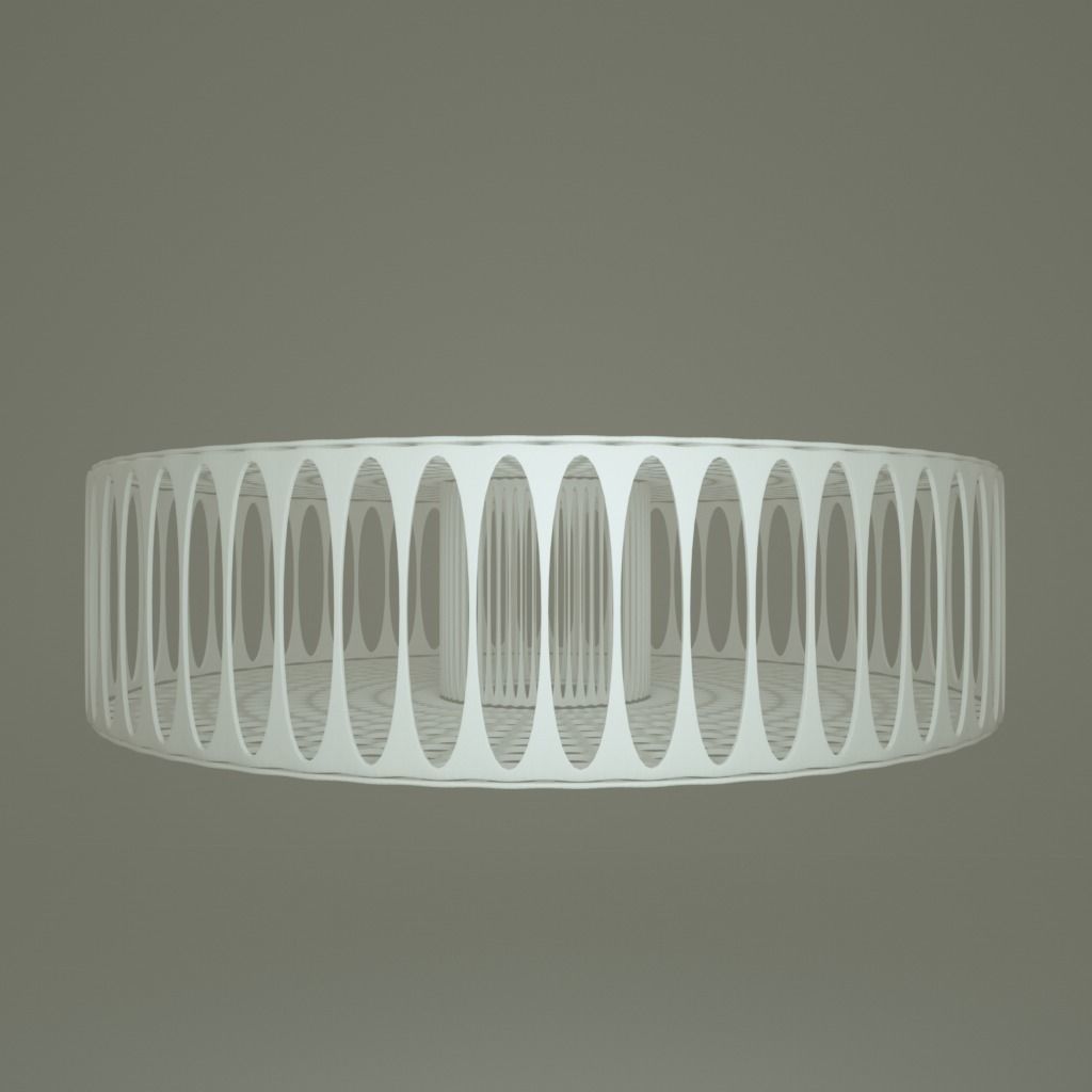 Abstract Geometric Tube 3D model | CGTrader