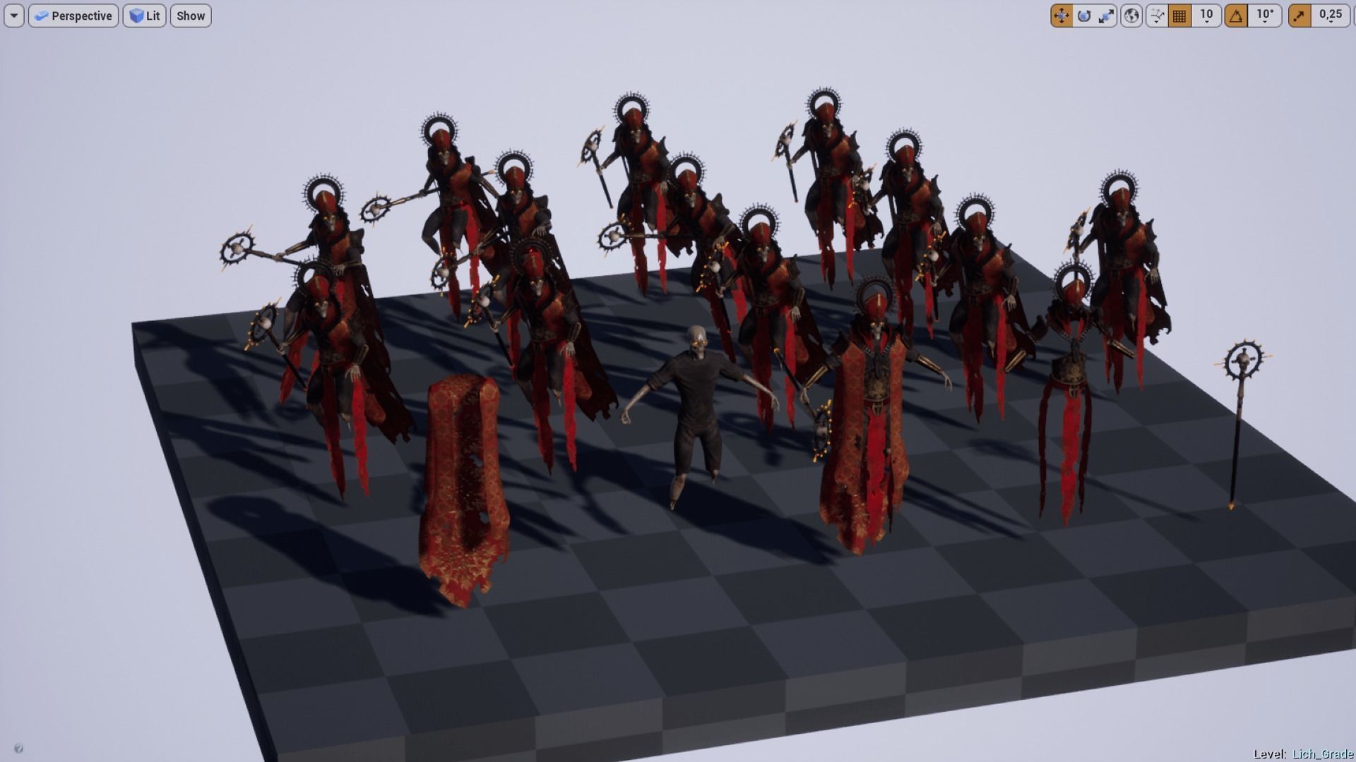 3D model Lich Grade 2 VR / AR / low-poly | CGTrader