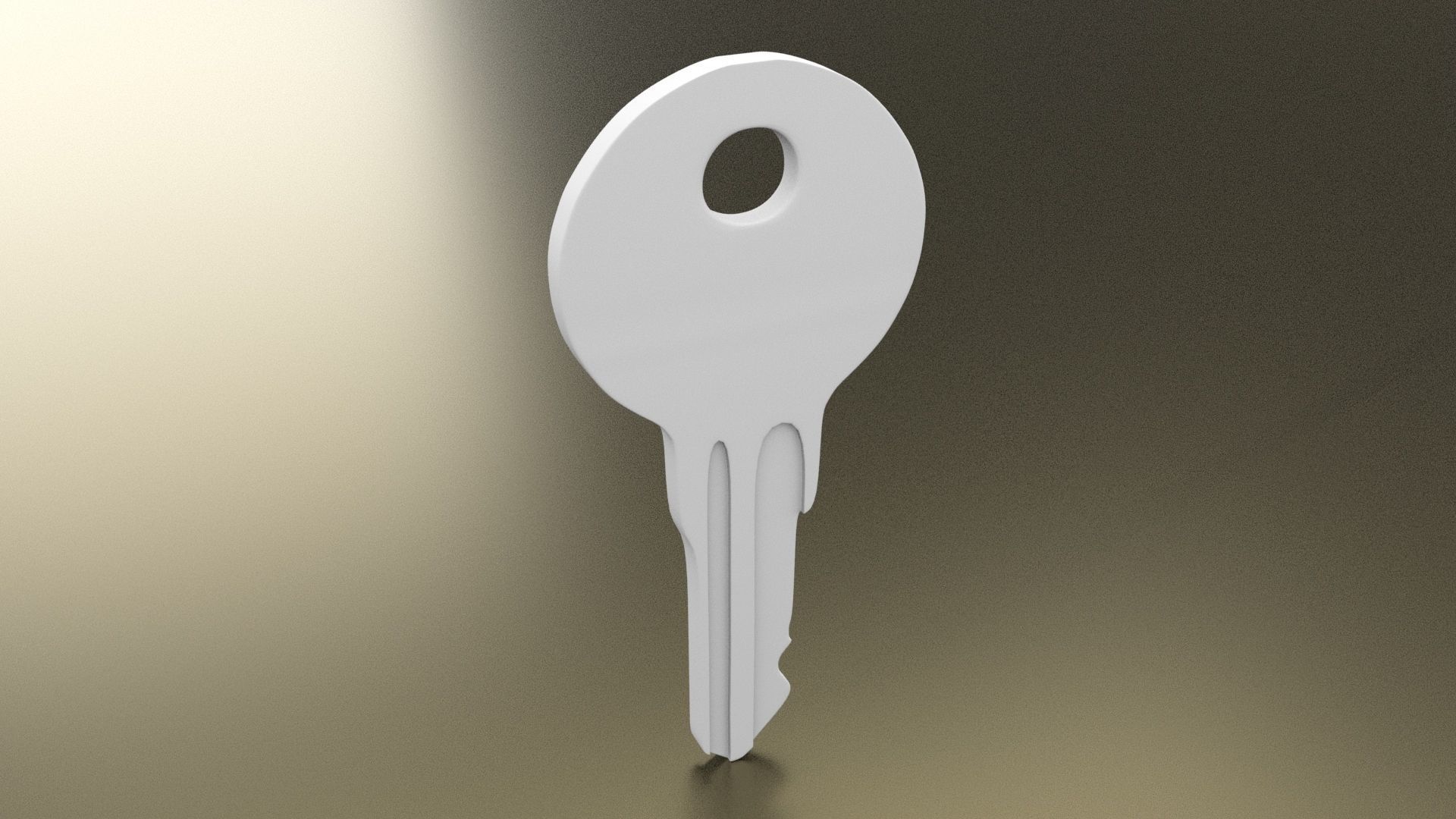 Standard Key free 3D model | CGTrader