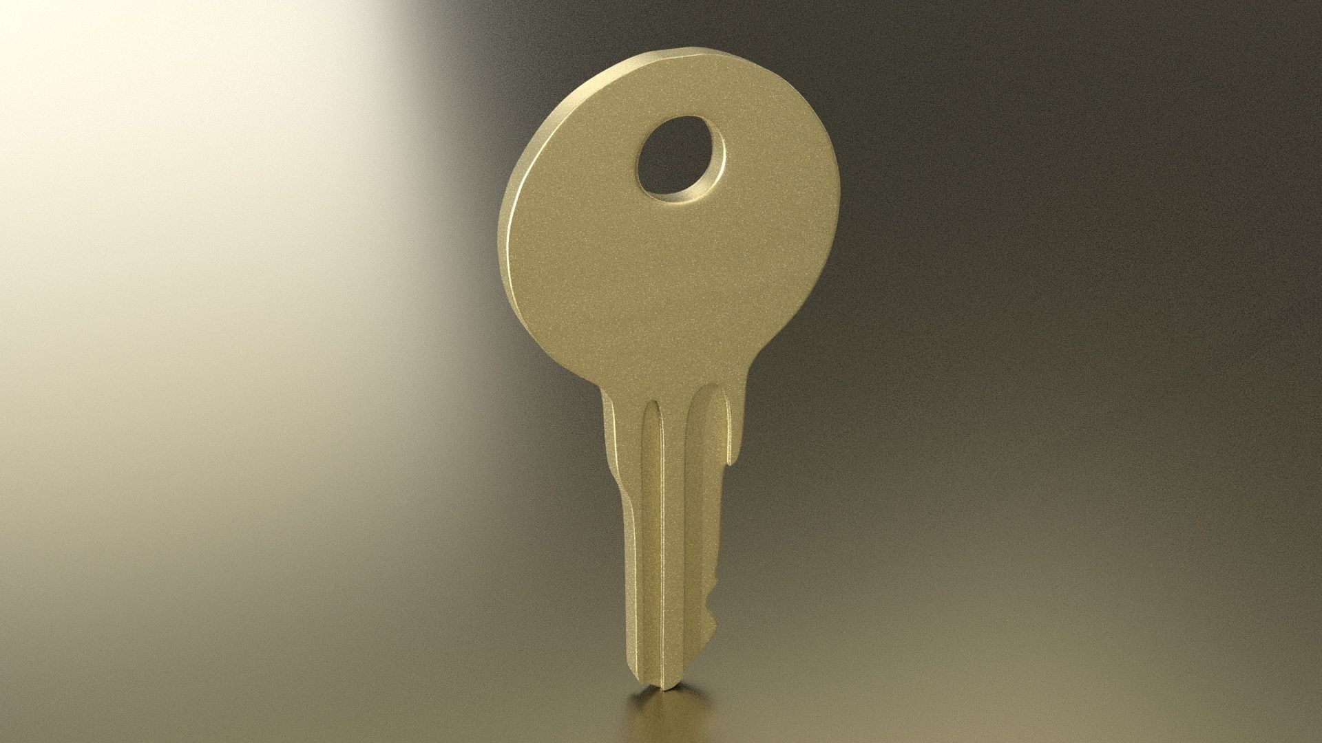 Standard Key free 3D model | CGTrader
