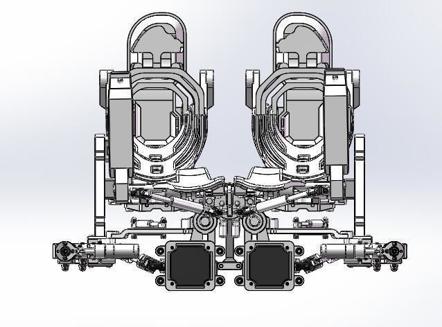 Robot spine structure and auxiliary exoskeleton device 3D model | CGTrader