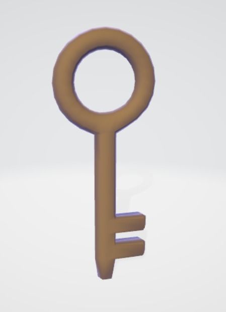 Low Poly Key free VR / AR / low-poly 3D model | CGTrader