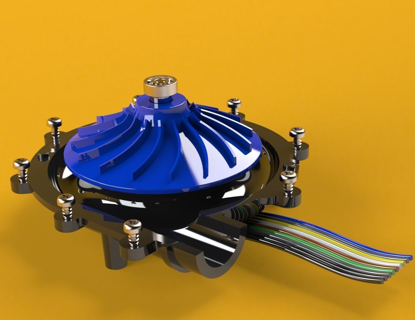 Brushless Air Blower 3D model 3D printable | CGTrader