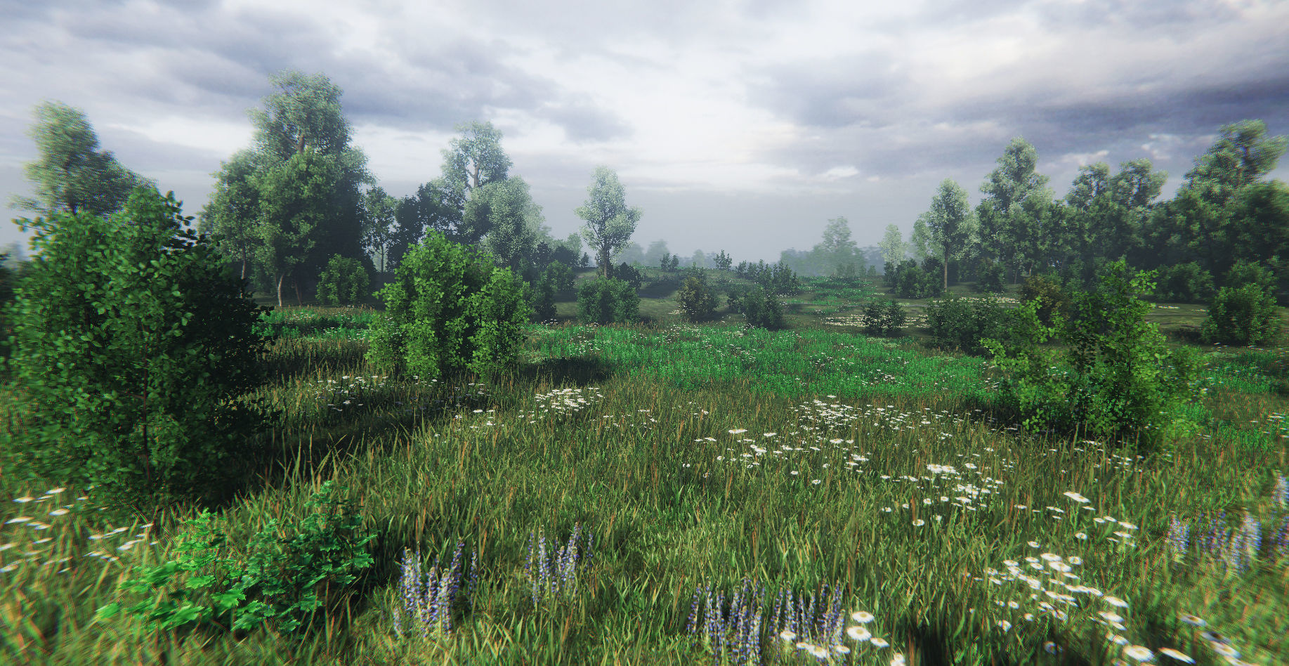 3D model Nature Package - Swamp Forest Environment Unity VR / AR / low ...