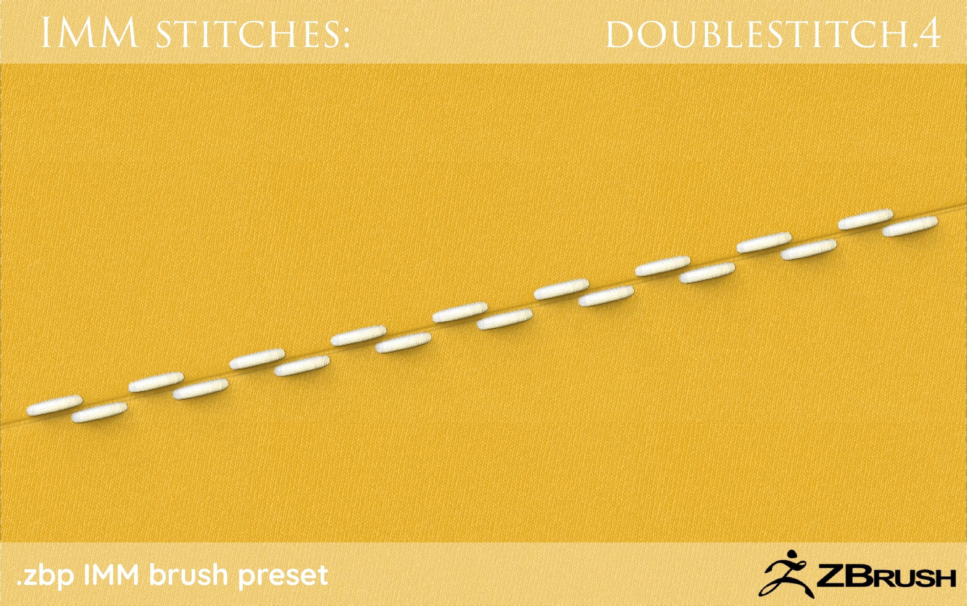 3D model 60 IMM stitches for using in ZBrush VR / AR / low-poly | CGTrader