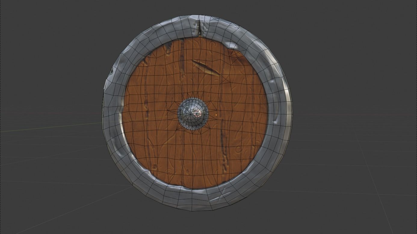 Medium PolyCount Stylized Fantasy LvL2 Shield free VR / AR / low-poly 3D model | CGTrader