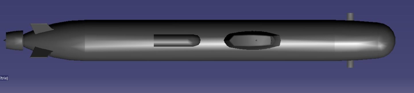 Suffren nuclear submarine 3D model 3D printable | CGTrader