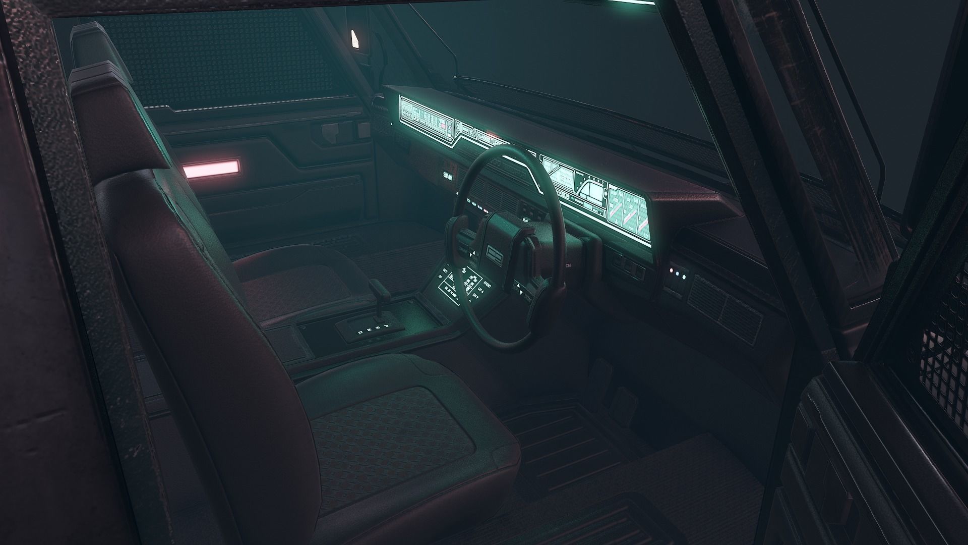 3D model Cyberpunk Riot Van VR / AR / low-poly animated | CGTrader