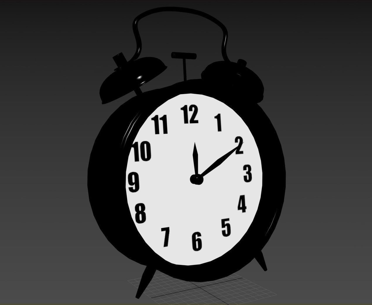 Alarm Clock 3D Model Revit Family Face Based free VR / AR / low-poly 3D ...