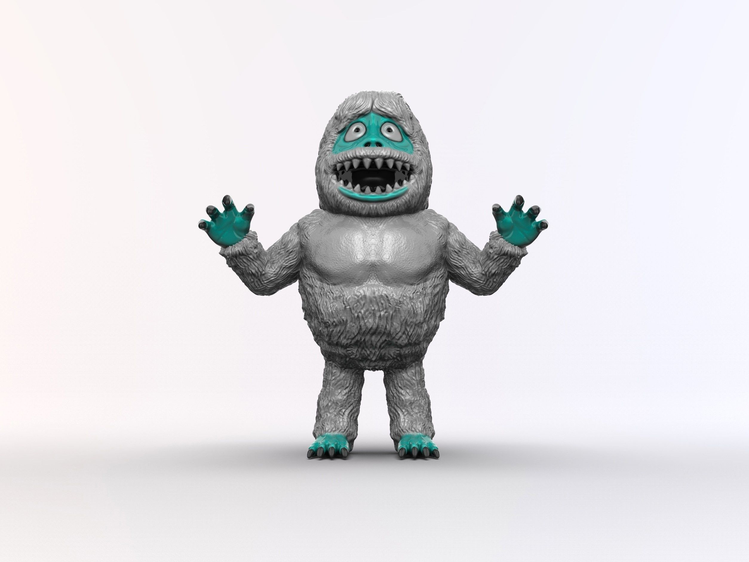 Bumble The Abominable Snow monster of the North 1964 3D model 3D ...
