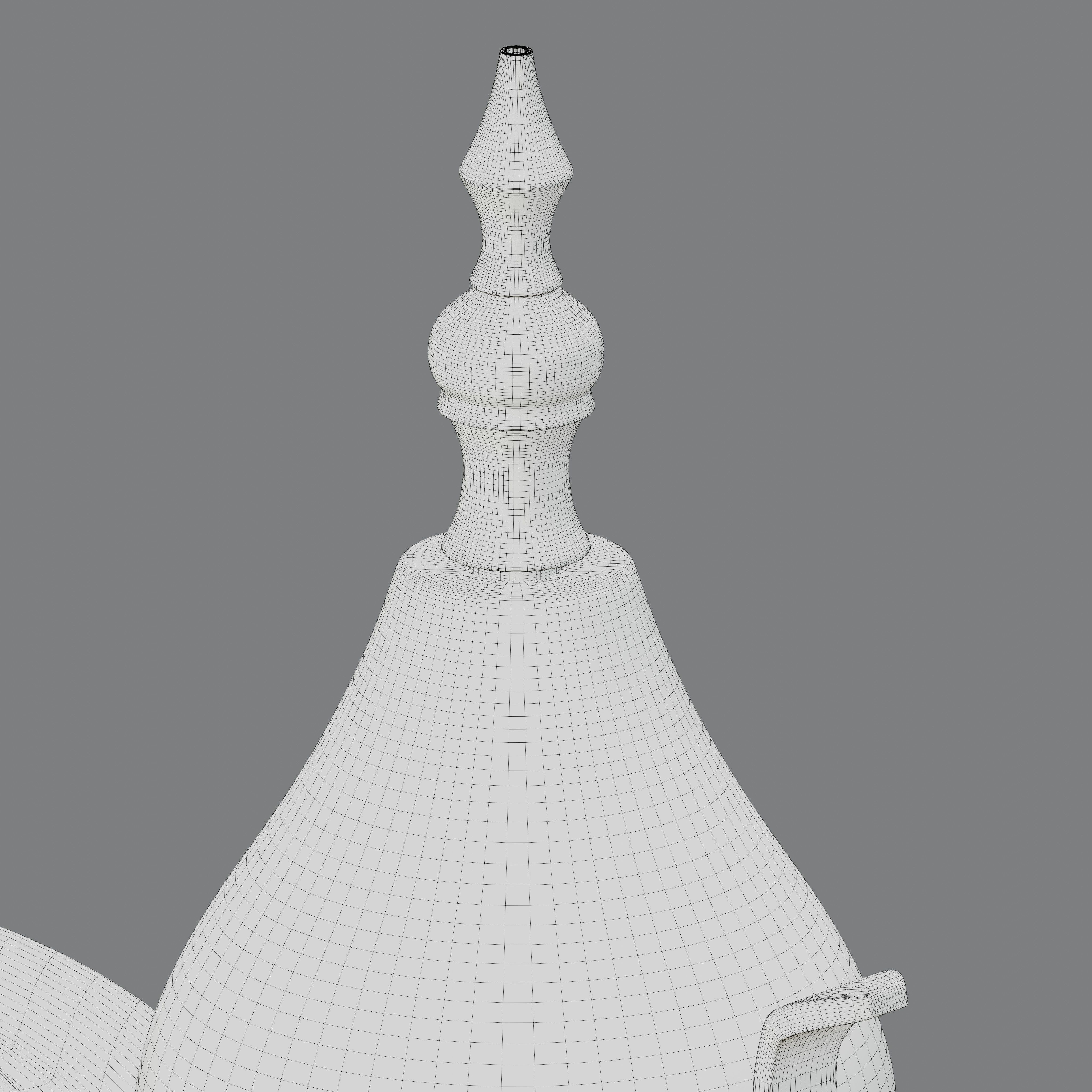 Engraved Arabic coffee pot 3D model | CGTrader