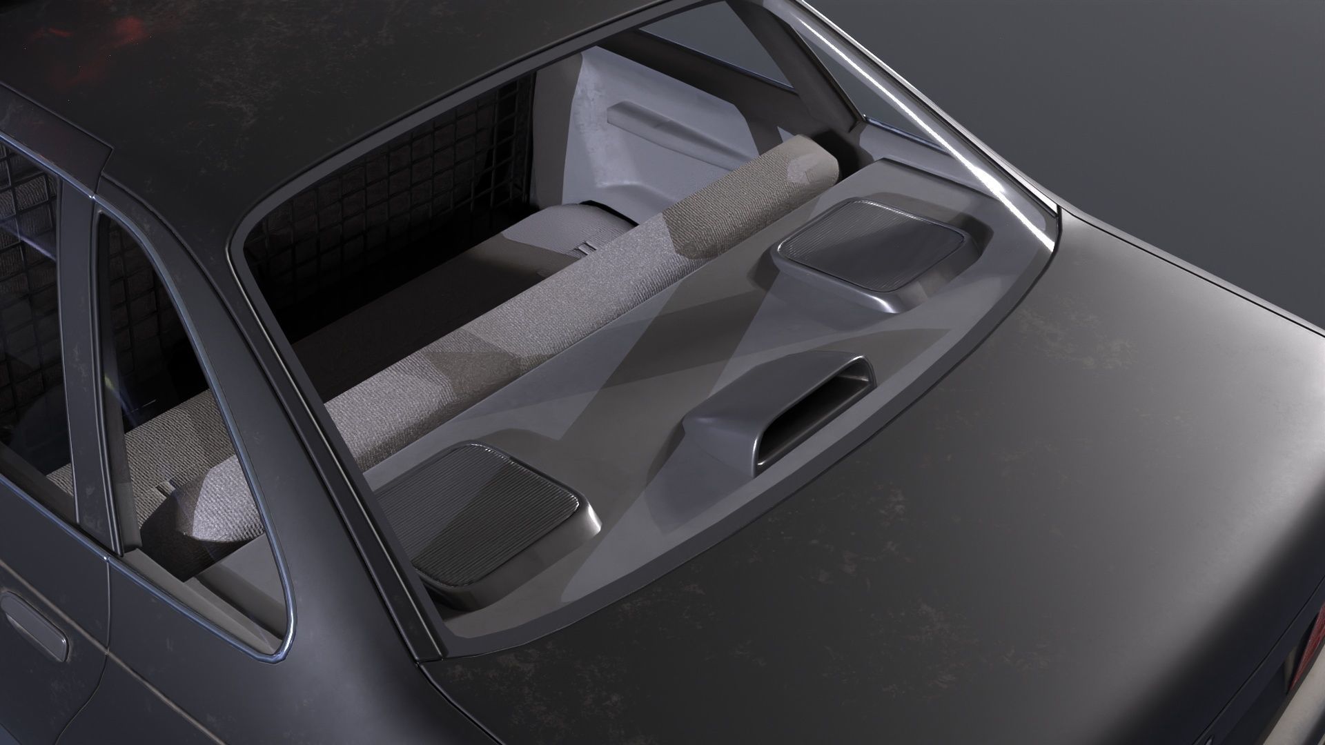 3D model Ford Taurus Robocop OCP Police Car VR / AR / low-poly | CGTrader