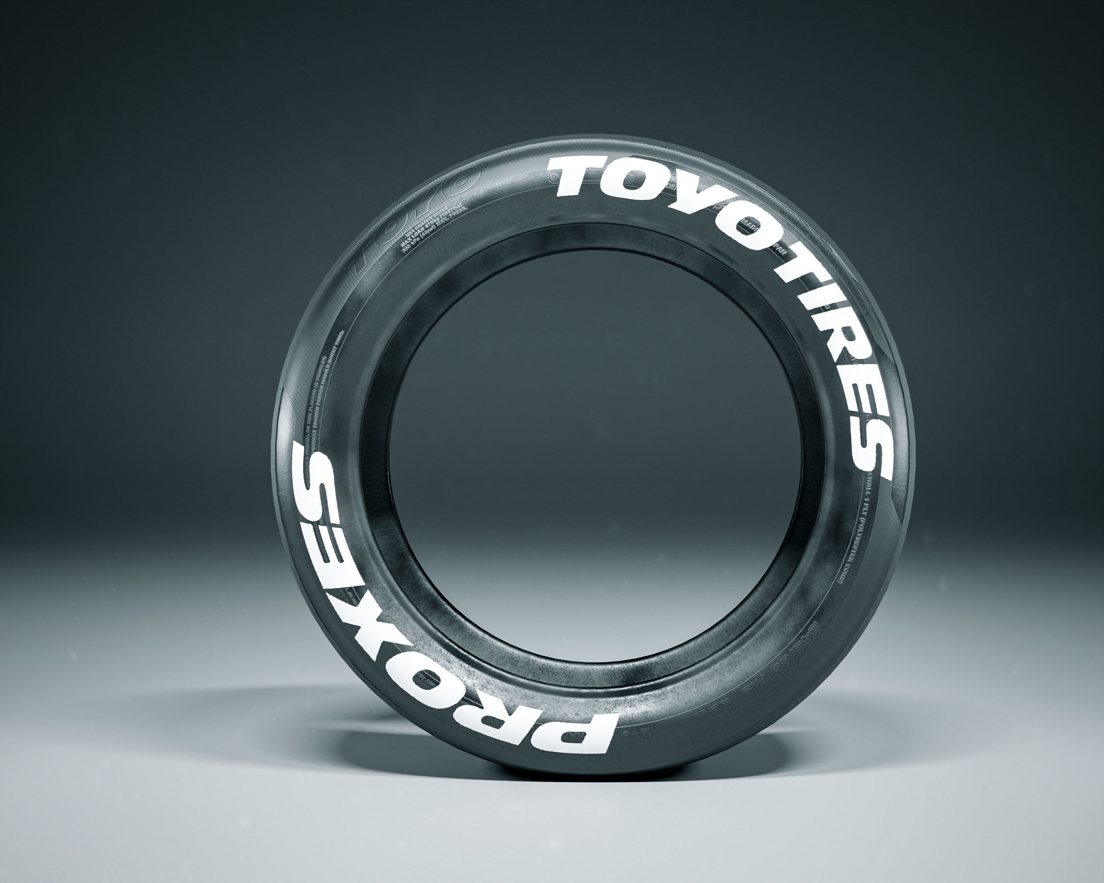 3D model Racing Slick Tires - 7 pack VR / AR / low-poly | CGTrader