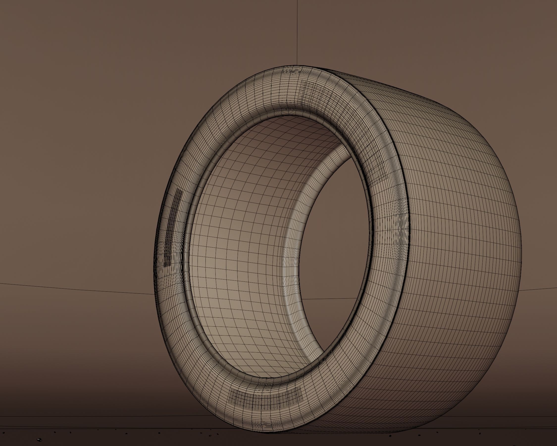 Yokohama Advan Racing Slicks 3D model | CGTrader