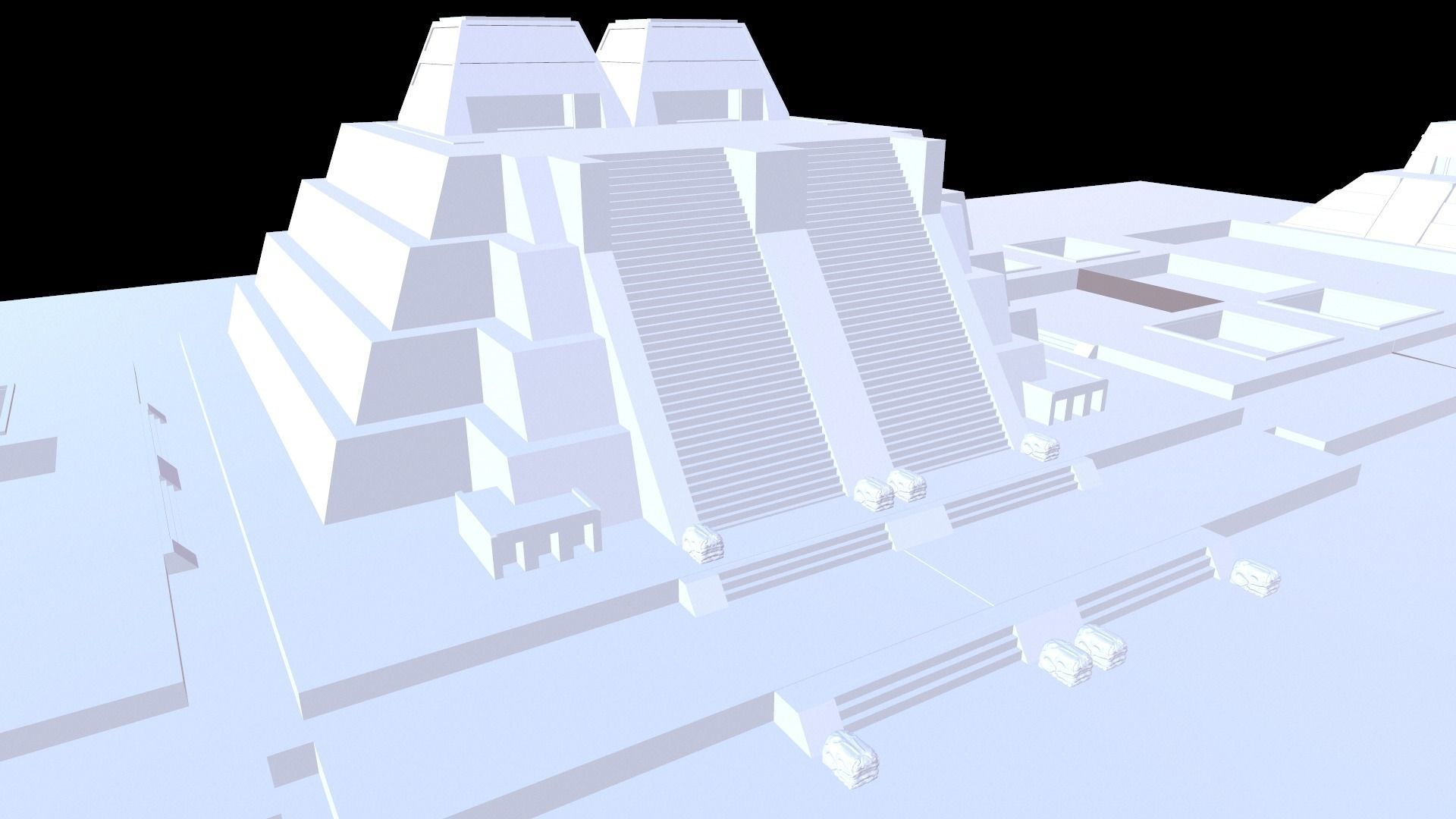TENOCHTITLAN CITY - TEMPLO MAYOR 3D model 3D printable | CGTrader