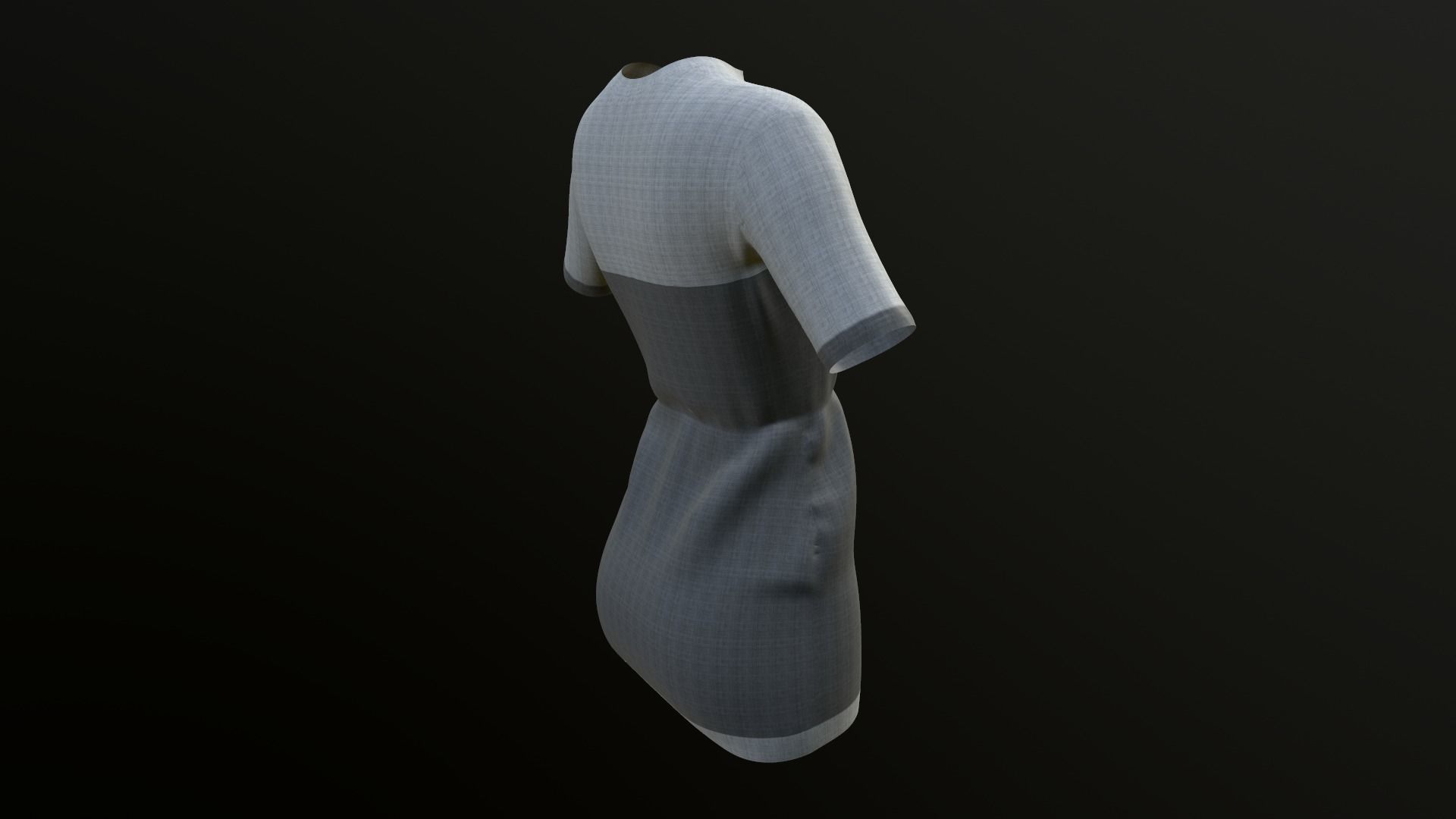 Womens Dress Office Working Formal Uniform 3D model | CGTrader