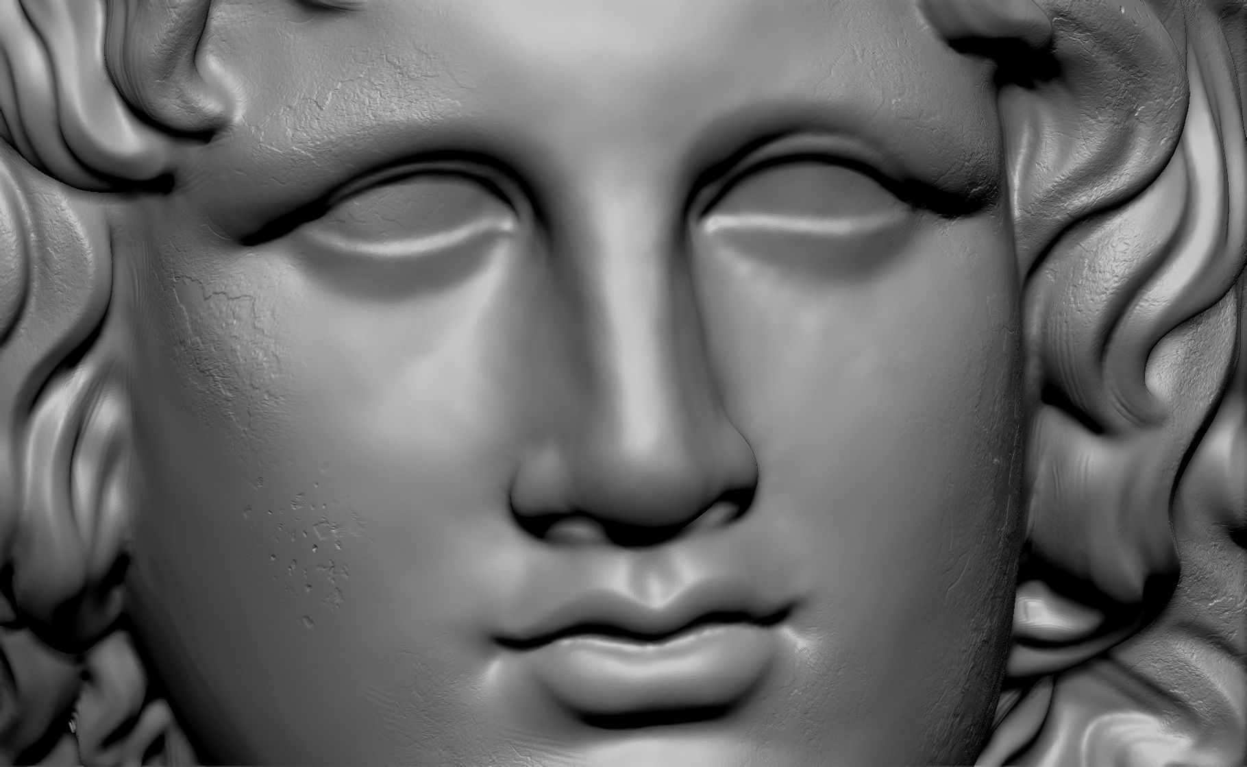 3D Alexander The Great Bust - Alejandro Magno 3D model 3D model | CGTrader