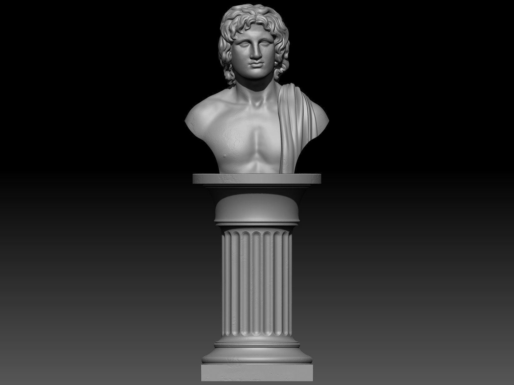 3D Alexander The Great Bust - Alejandro Magno 3D model 3D model | CGTrader