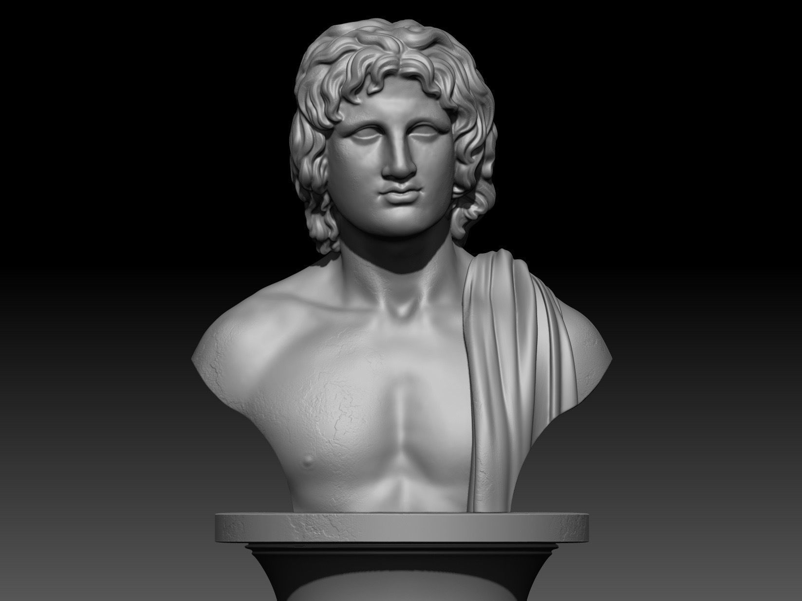 3D Alexander The Great Bust - Alejandro Magno 3D model 3D model | CGTrader
