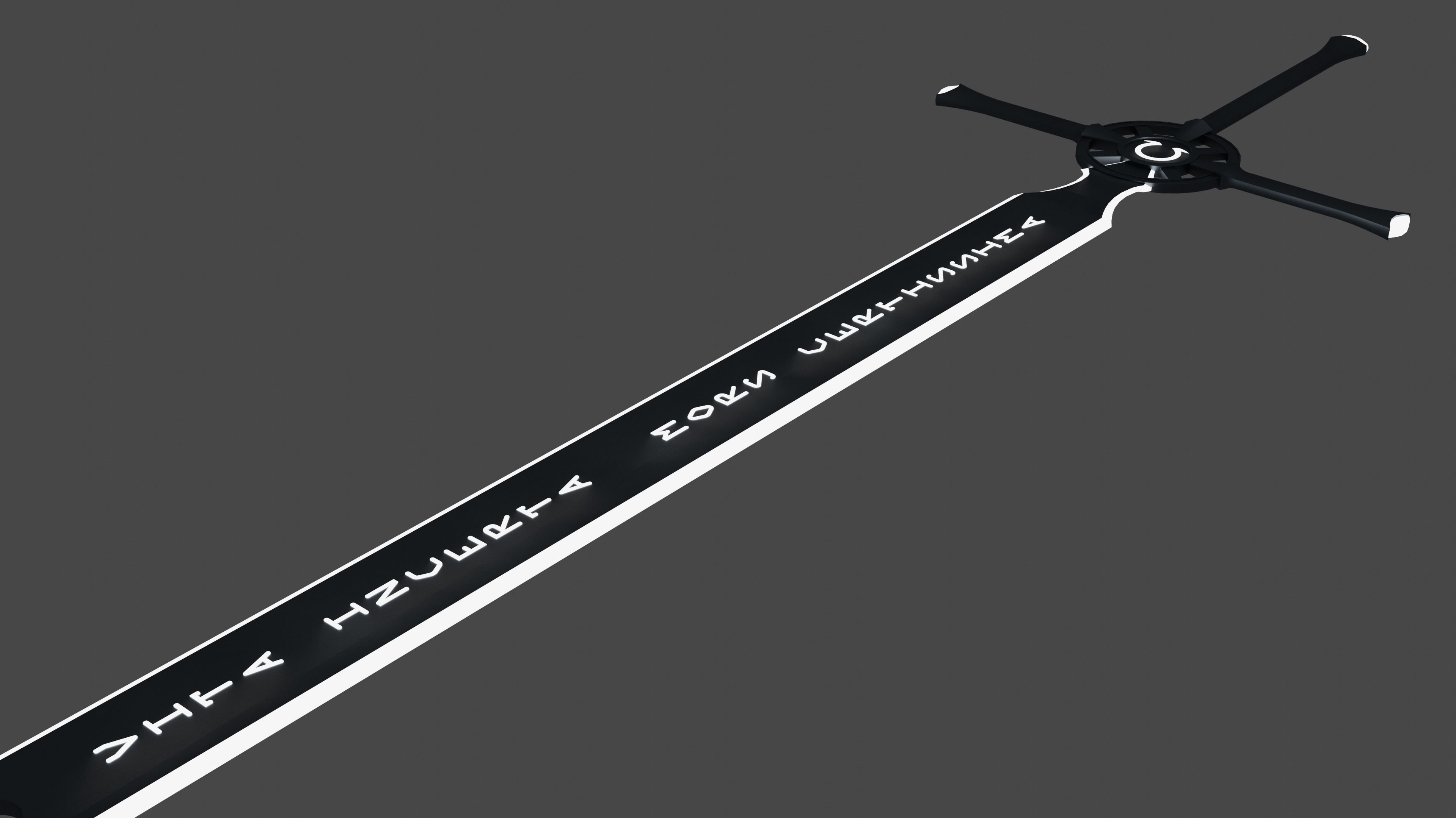 3D model Executioner s sword VR / AR / low-poly | CGTrader