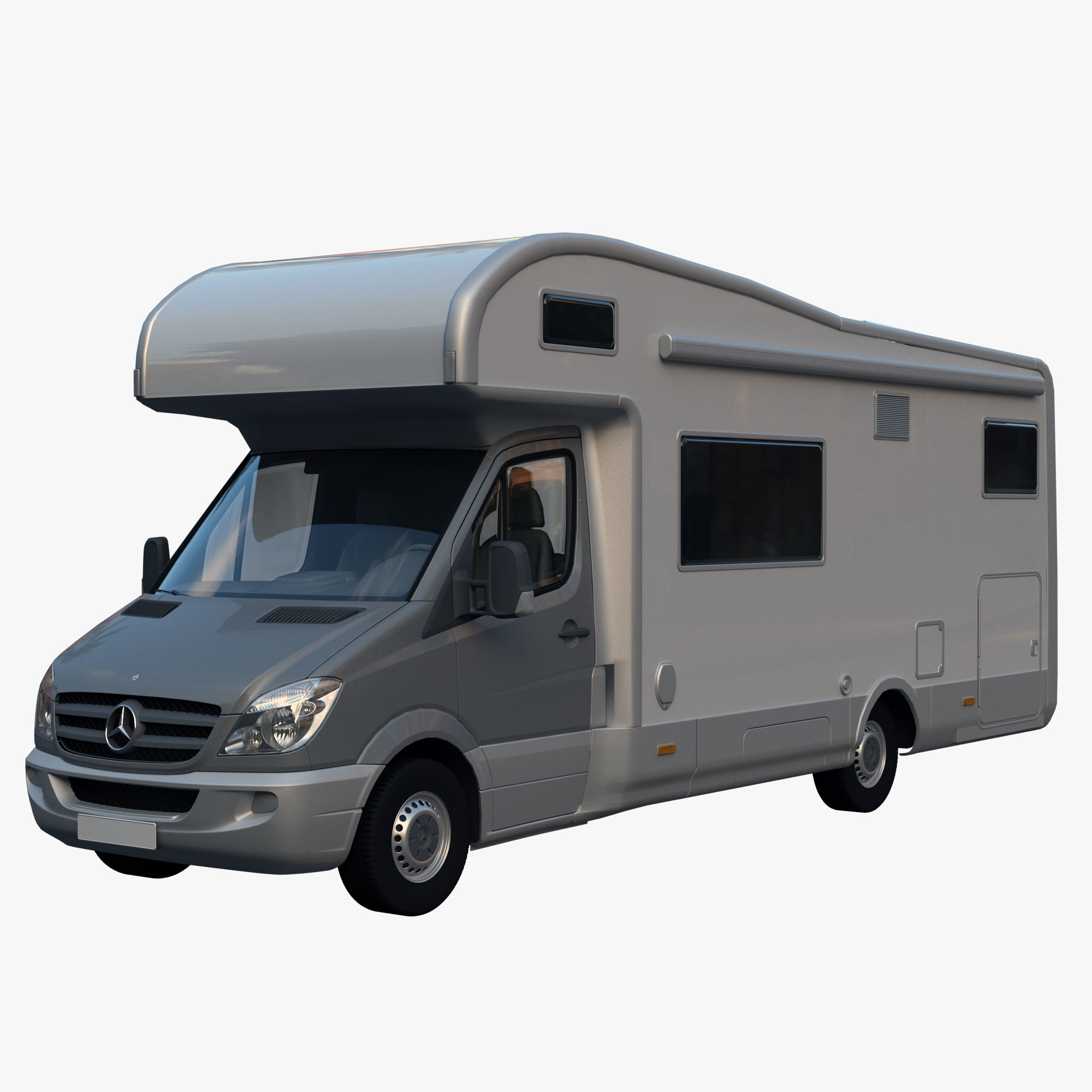 Motorhome mercedes benz rv 3D model | CGTrader