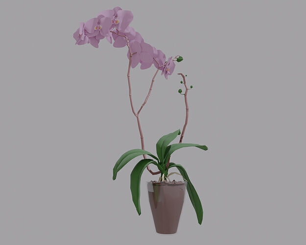 Free 3D Flower Model - Dense Topology free 3D model | CGTrader