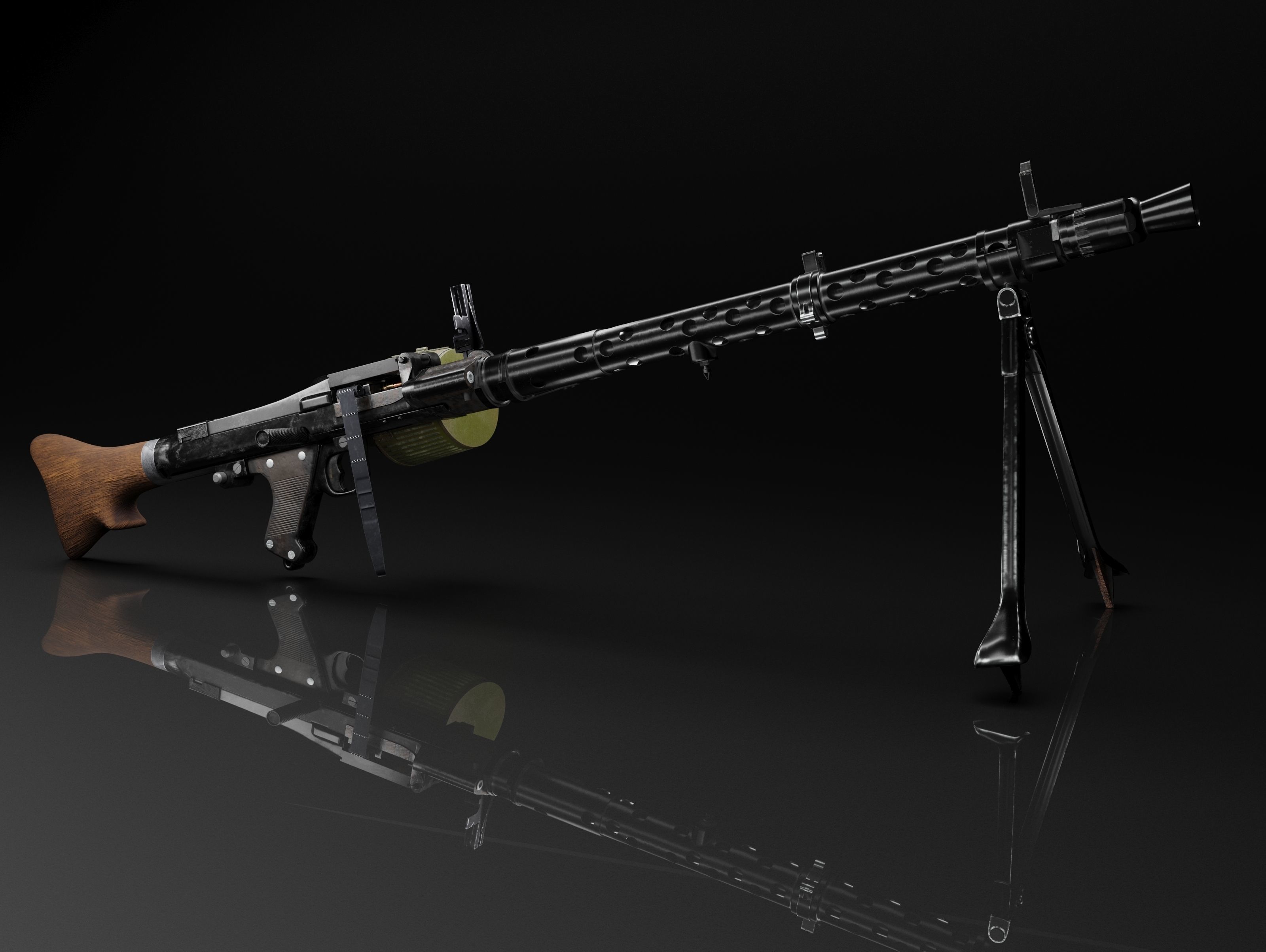MG 34 3D model | CGTrader