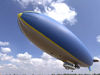 3D model Goodyear Blimp - Airship - Dirigible VR / AR / low-poly | CGTrader
