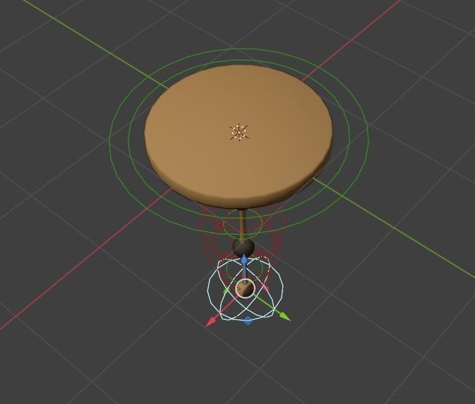 Pendulum Rig Blender free VR / AR / low-poly 3D model animated rigged ...