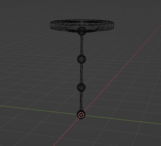 Pendulum Rig Blender free VR / AR / low-poly 3D model animated rigged ...