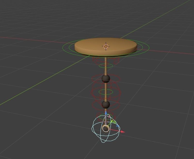 Pendulum Rig Blender free VR / AR / low-poly 3D model animated rigged ...